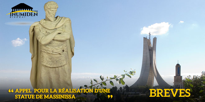 Appel à candidature pour la réalisation d'une statue de Massinissa ...